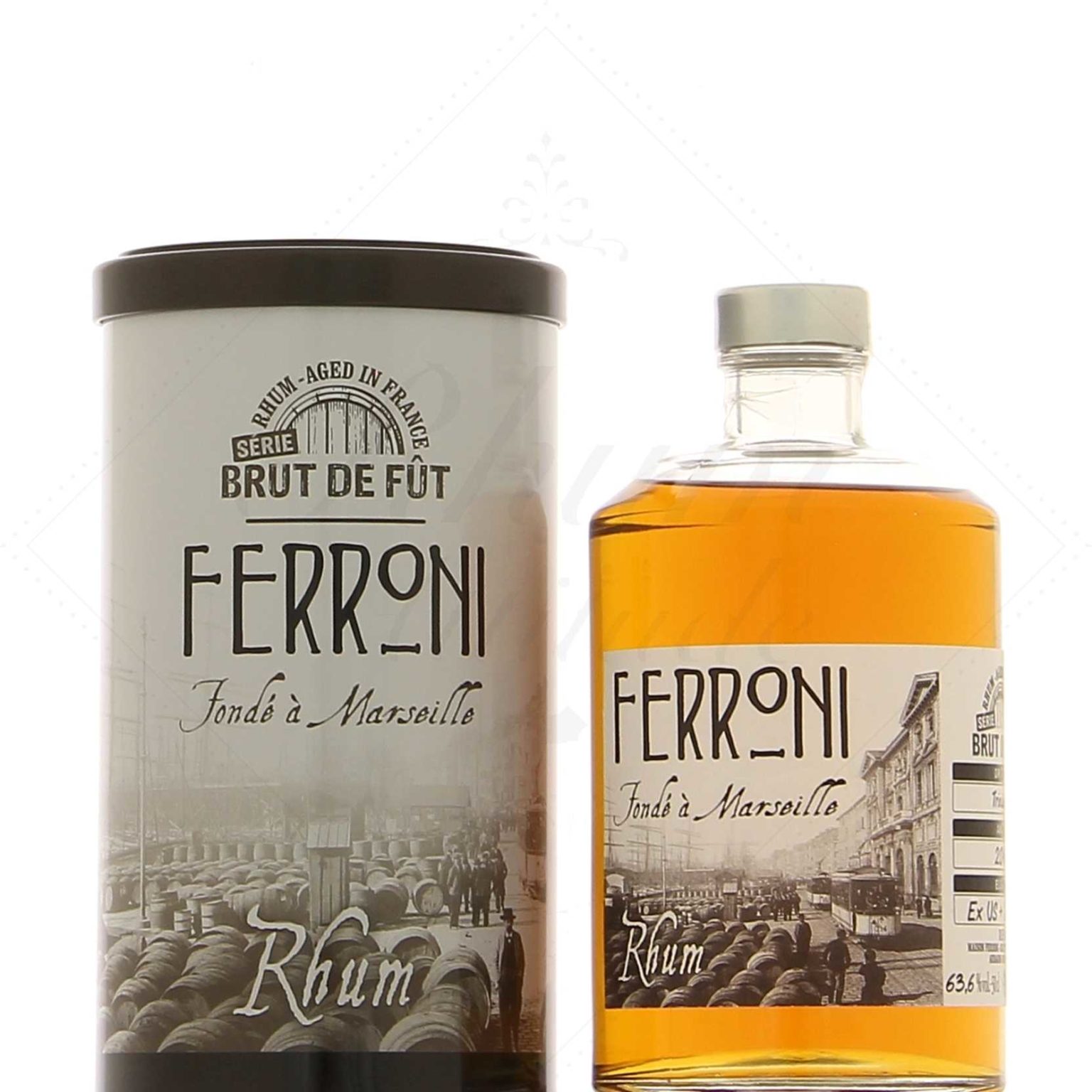Ferroni Trinidad 2016 Brut de Fût 63,6° - Rhum Attitude