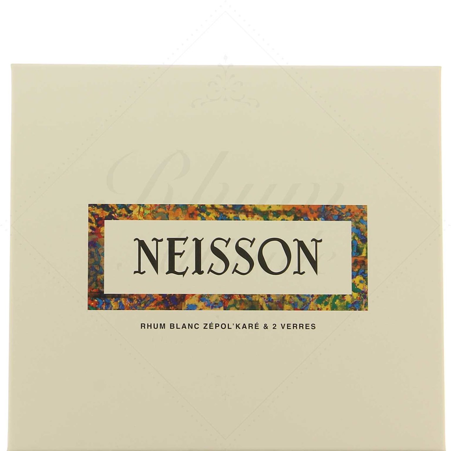 Neisson blanc 50° en coffret ti punch avec 2 verres - Rhum Attitude