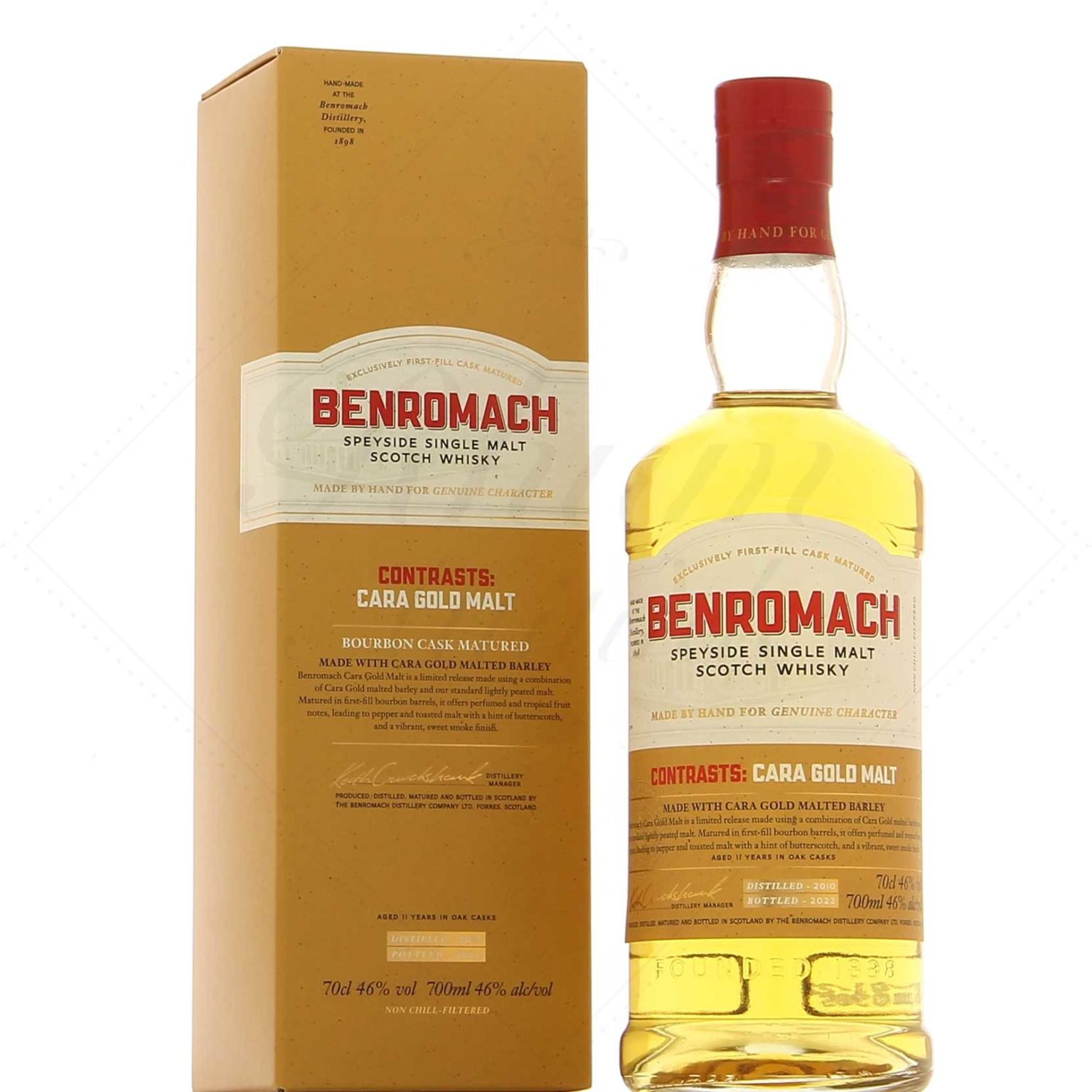 Benromach Cara Gold Malt 46° - Rhum Attitude