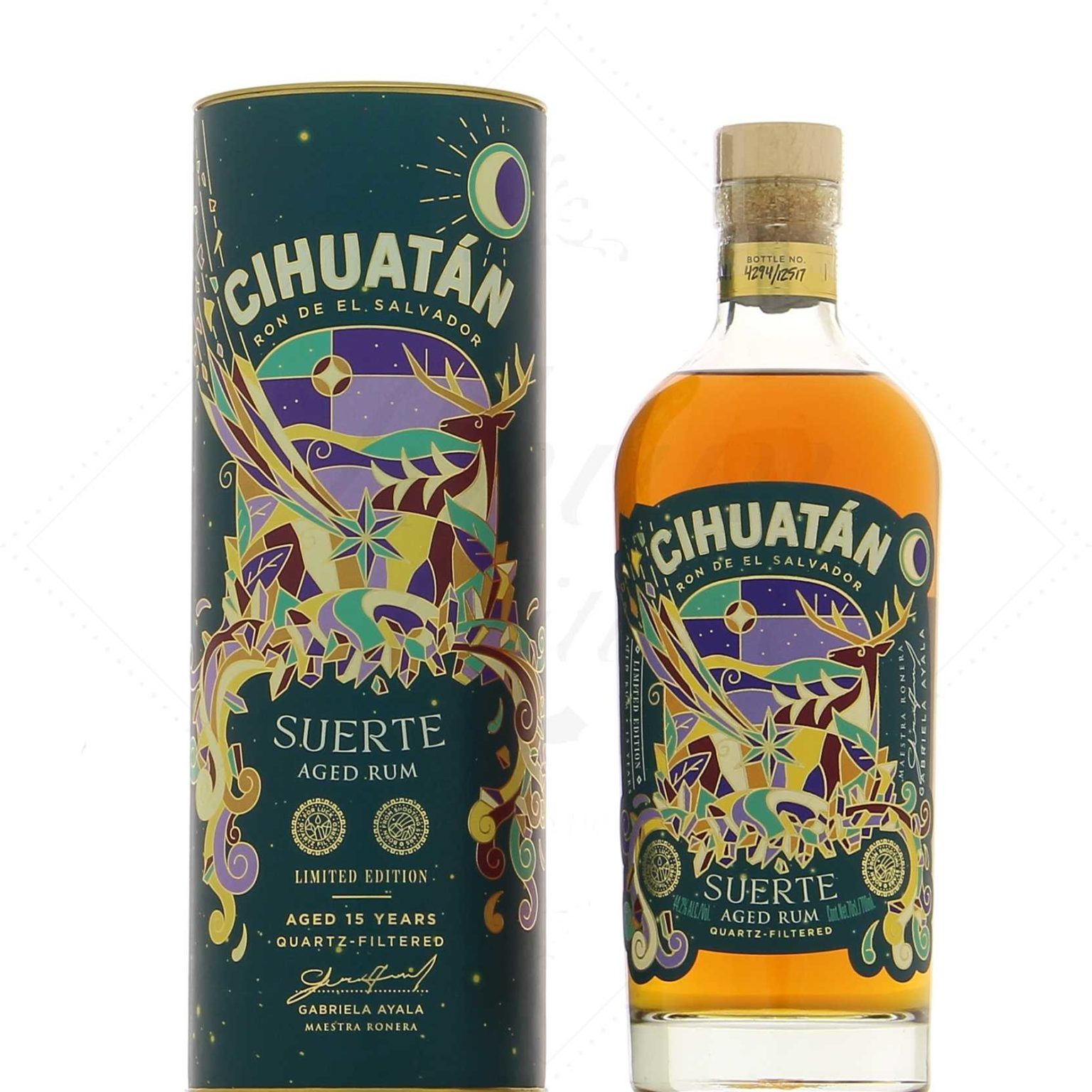 Cihuatan Suerte Édition limitée 2023 44,2° - Rhum Attitude