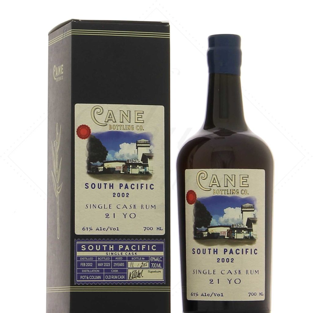 Cane Bottling Fiji 2002 21 years 61° - Rum Attitude