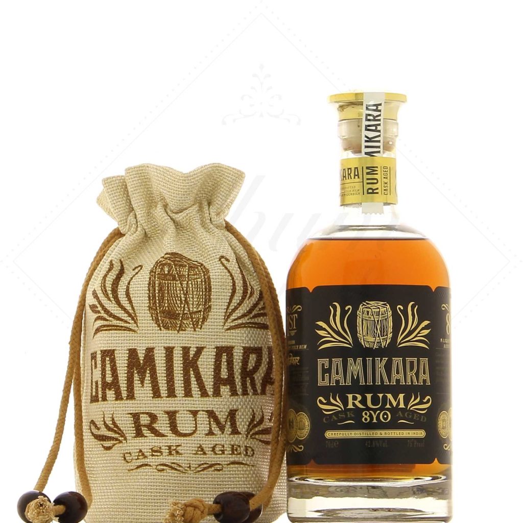 Camikara Indian Rum 8 ans 42,8° - Rhum Attitude