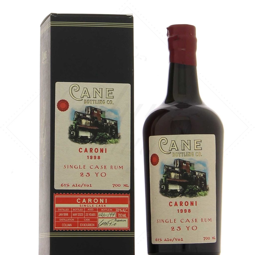Cane Bottling Caroni 1998-2023 25 ans 61° - Rhum Attitude