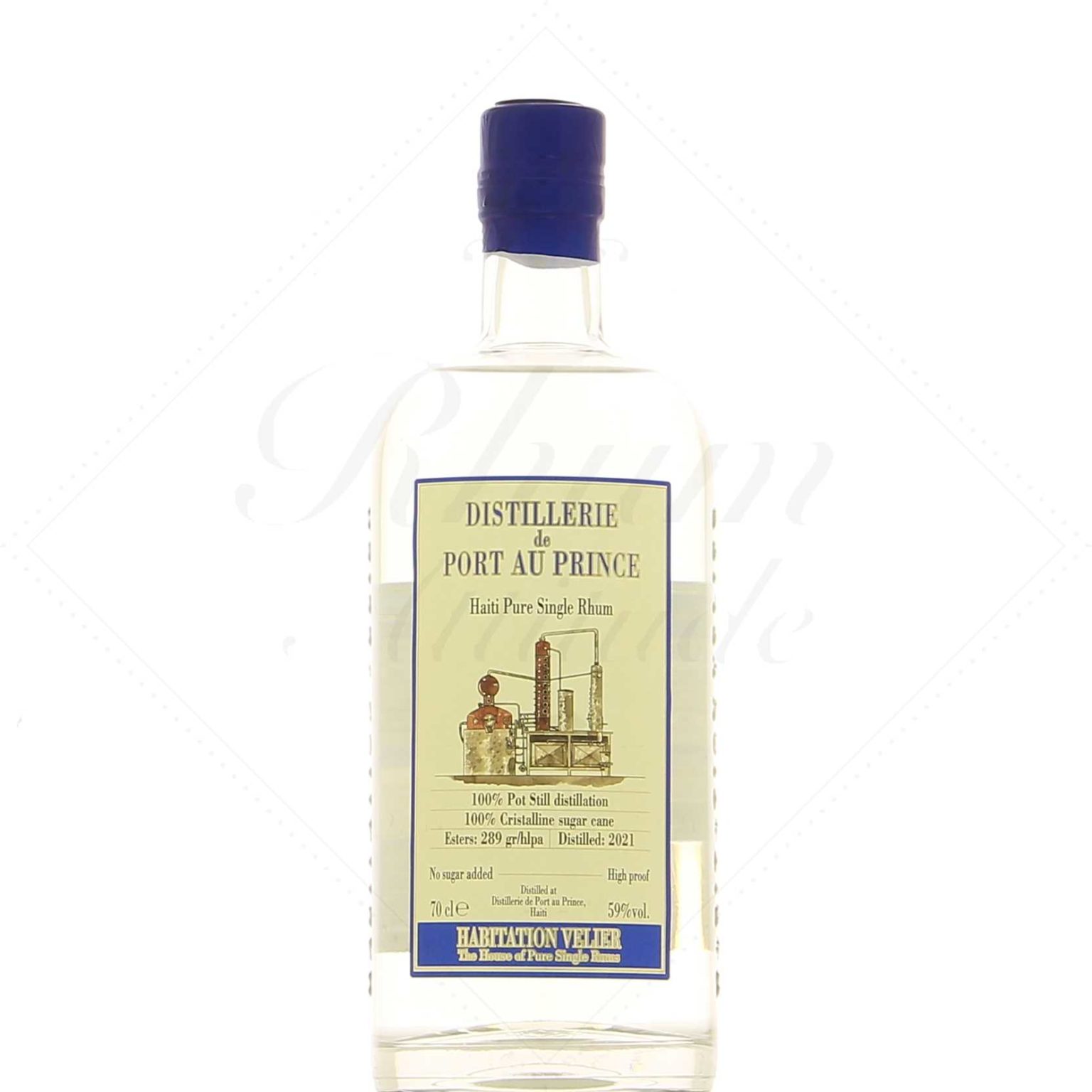 Habitation Velier Distillerie de Port au Prince White 59° - Rhum Attitude