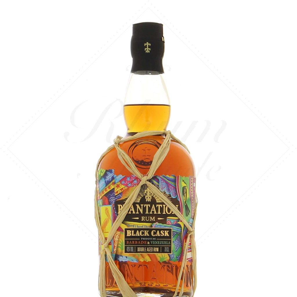 Plantation Rum Black Cask Barbados Venezuela 40° - Rhum Attitude