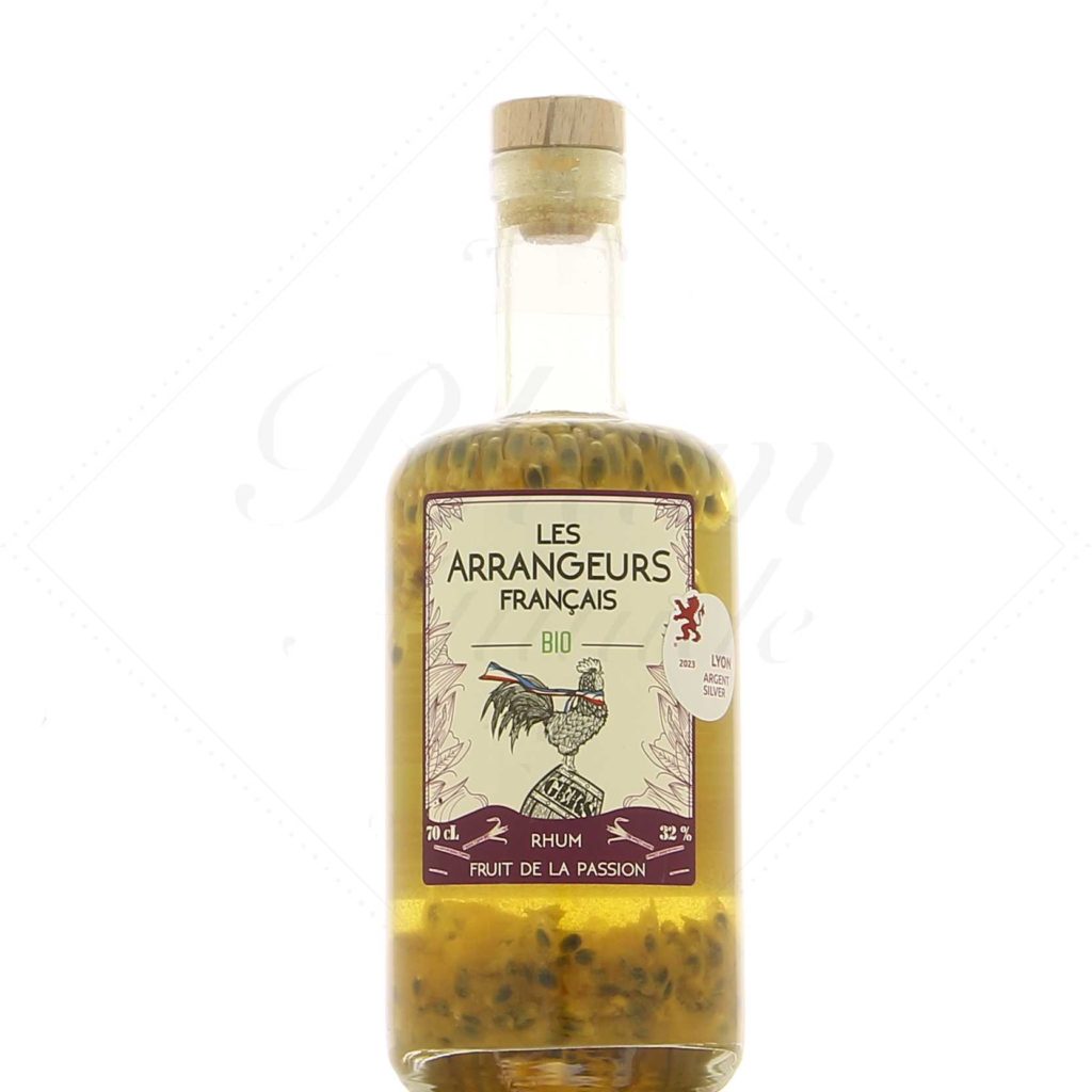Les Arrangeurs Français Passion Fruit Rum ORGANIC 32° - Rhum Attitude