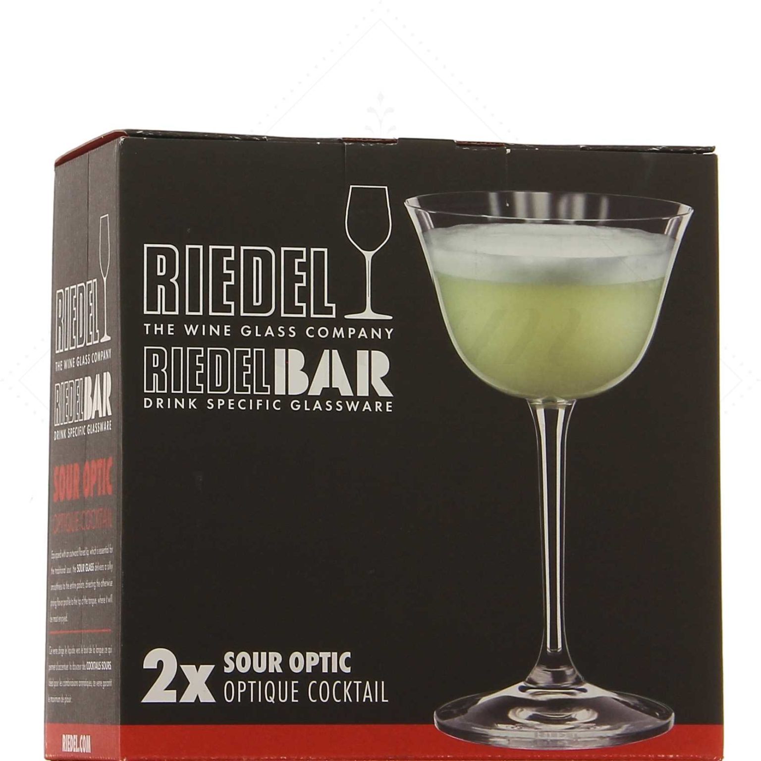 Riedel DSG Optic Sour Glass Coffret 2 verres - Rhum Attitude
