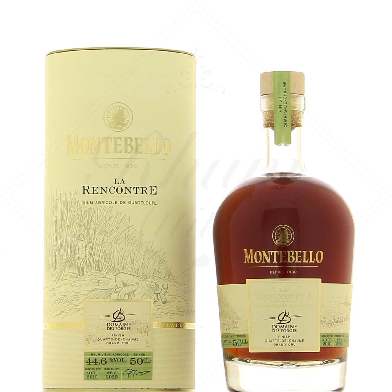 Montebello Rhum Vieux 12 ans Finish Quarts-de-Chaume Grand Cru 44,6 ...