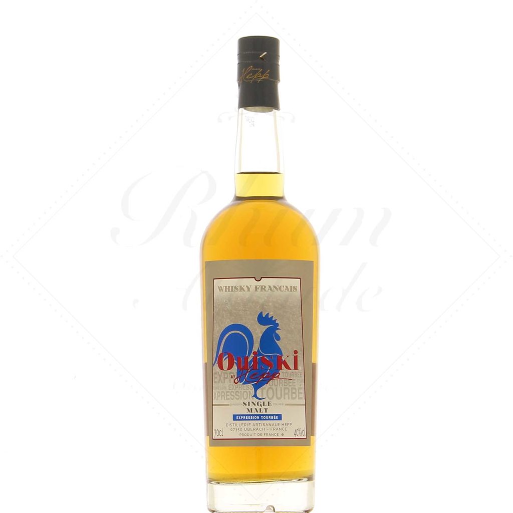 Ouiski Hepp Expression Peated Alsatian single malt whiskey 40° - Rhum ...
