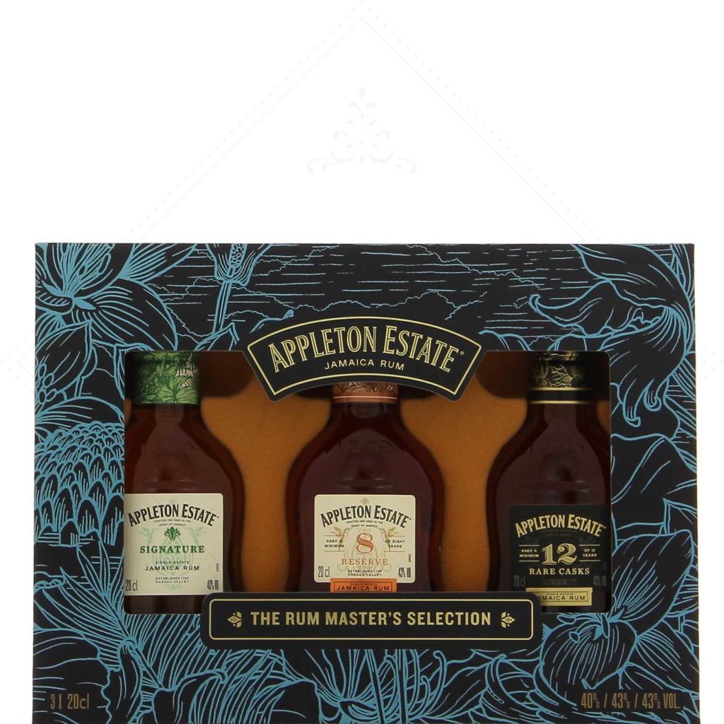 Appleton Coffret 3x20cl Signature + 8 ans + 12 ans 43° - Rhum Attitude