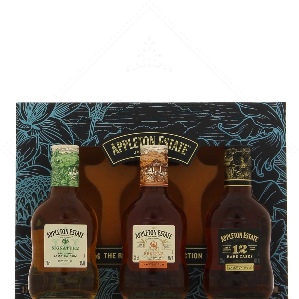 Appleton Coffret 3x20cl Signature + 8 ans + 12 ans 43° - Rhum Attitude