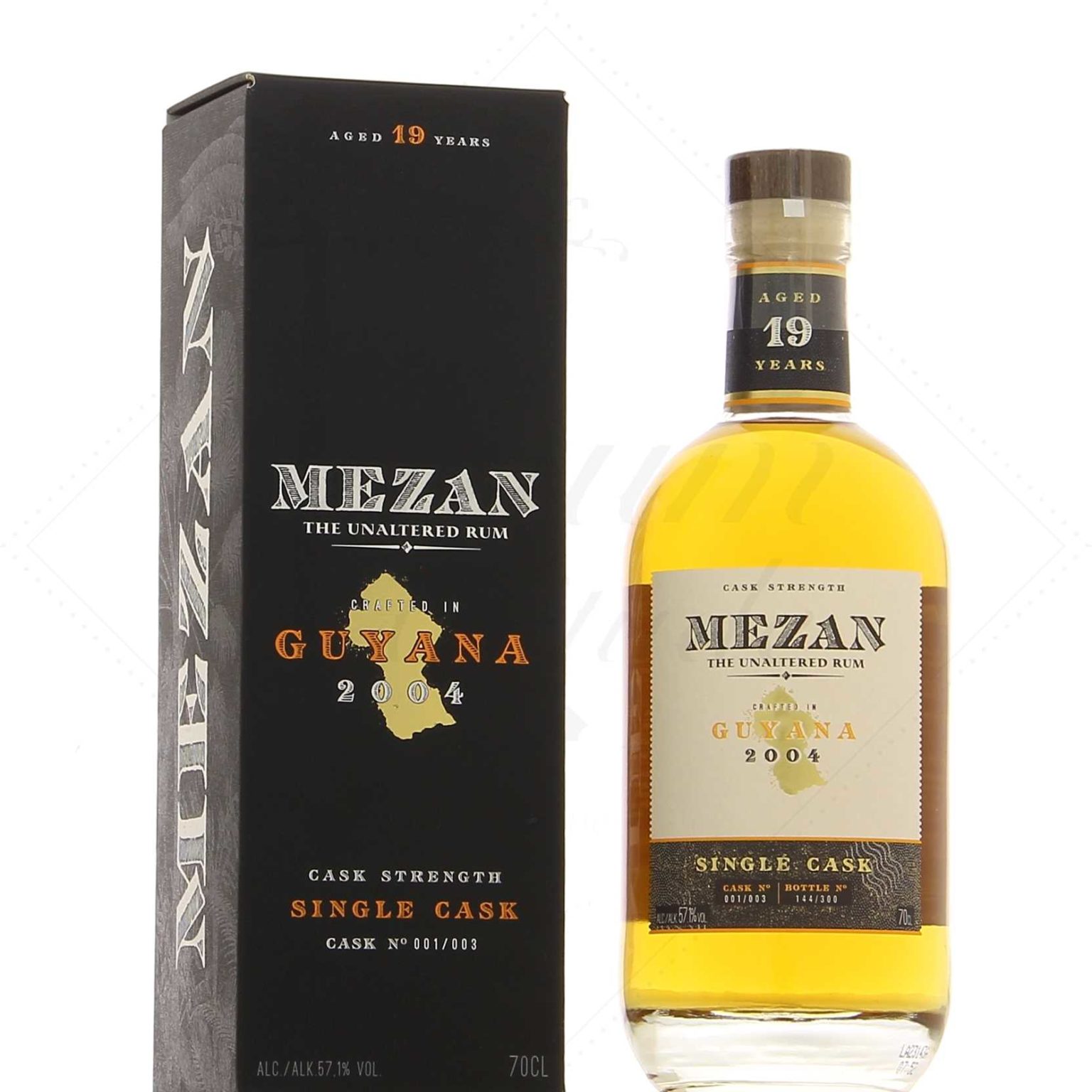 Mezan Guyana 2004 Fût N° 001 57,1° - Rhum Attitude