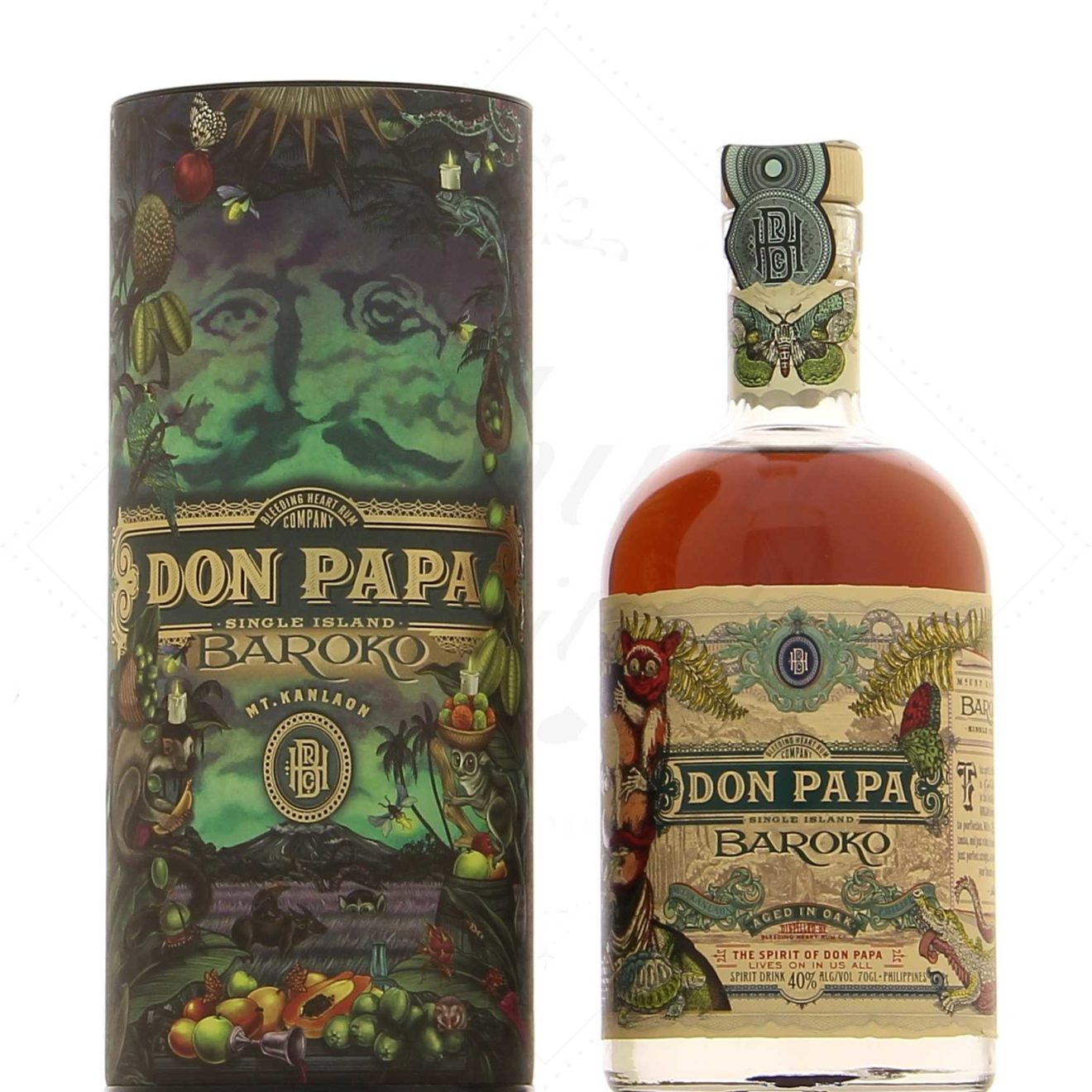 Don Papa Baroko Édition limitée Harvest Canister 40° - Rhum Attitude