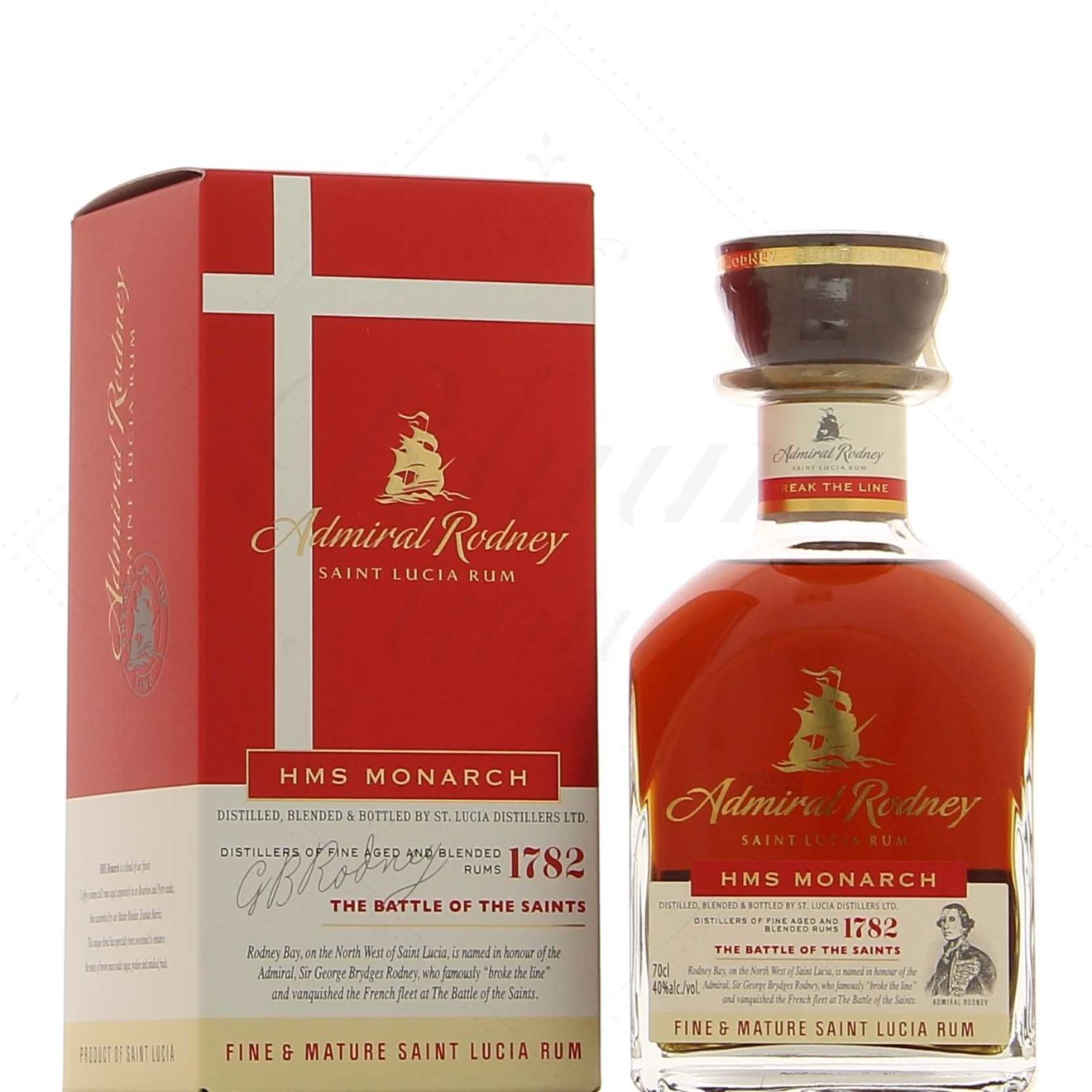 Admiral Rodney HMS Monarch 40° - Rhum Attitude