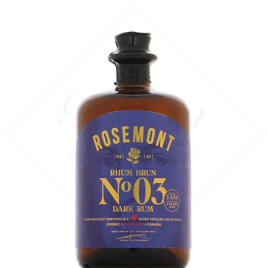 Rosemont Old Rum No. 3 45° - Rhum Attitude