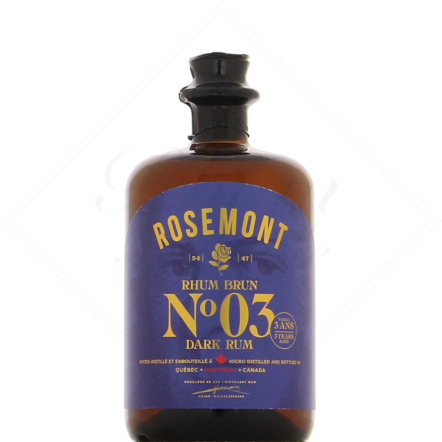 Rosemont Rhum vieux n°3 45° - Rhum Attitude