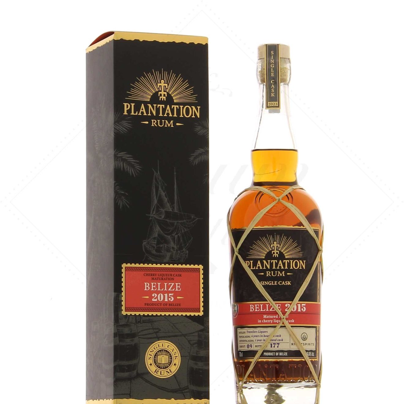 Plantation Rum Belize 2015 Single Cask 44.4° - Rhum Attitude