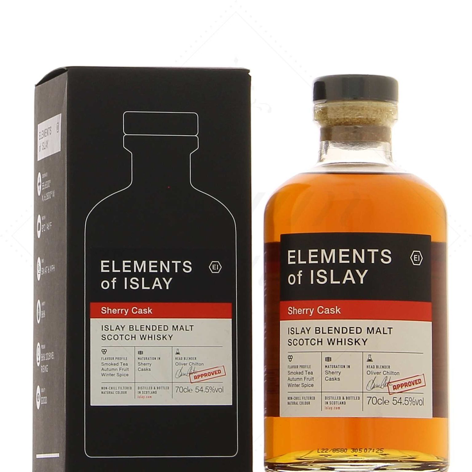 Elements Of Islay Sherry Cask 54,5° - Rhum Attitude