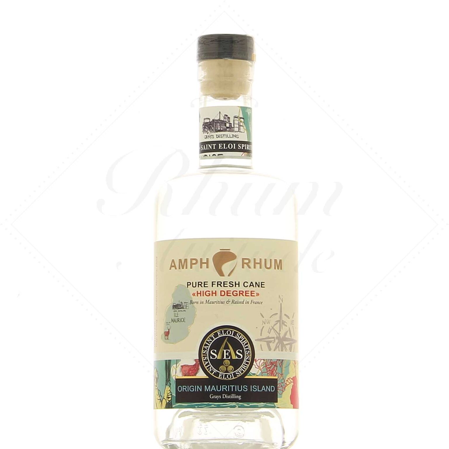 Les Chais Saint Éloi Amphorum Mauritius Grays Pure cane High degree ...