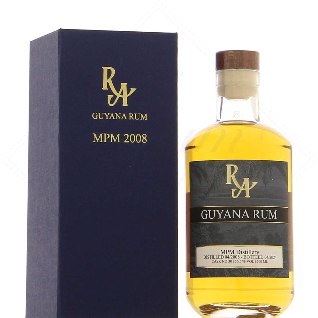 Rum Artesanal Guyana Port Mourant 2008 16 years 56.5° - Rhum Attitude