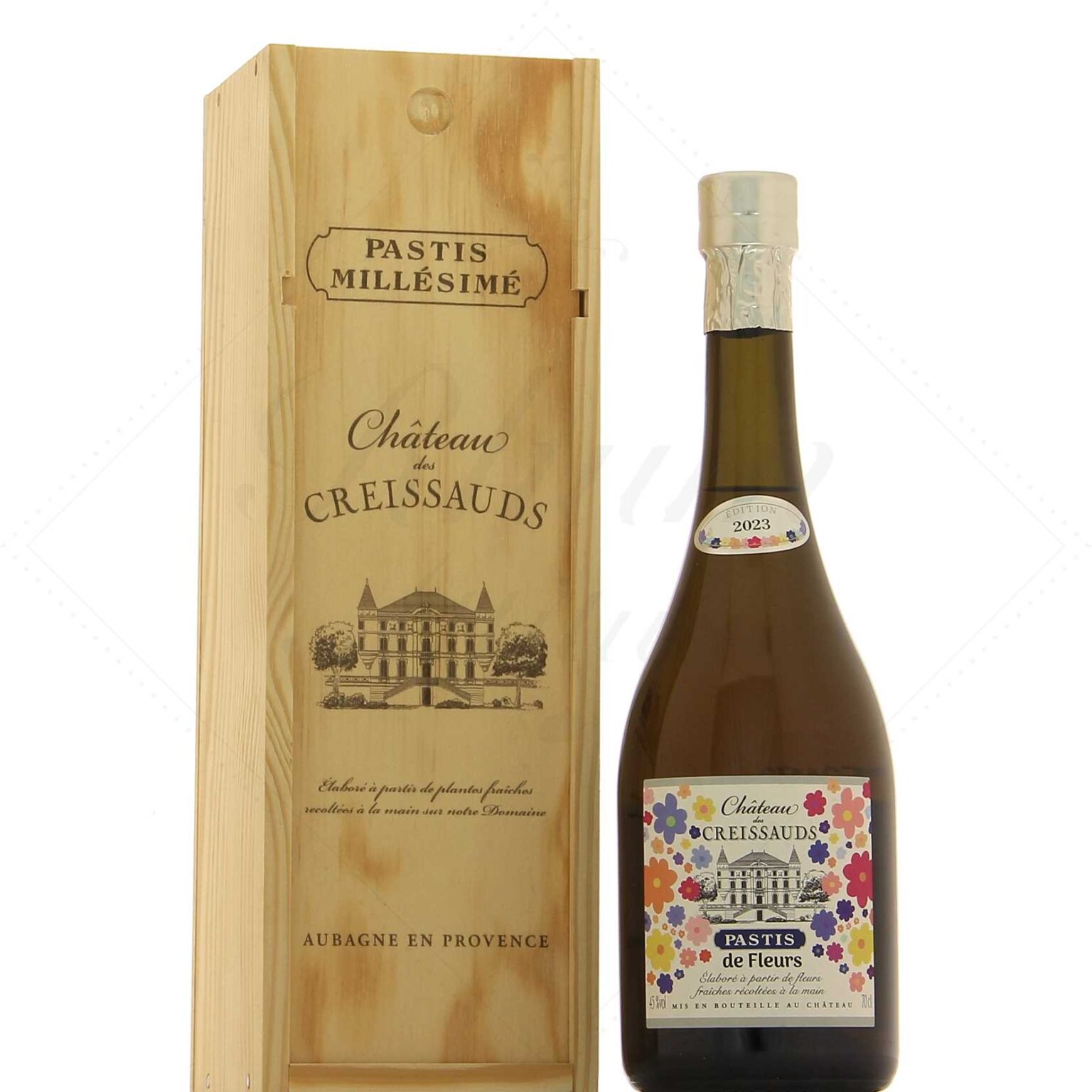 Pastis de Fleurs Château des Creissauds 2023 45° - Rum Attitude