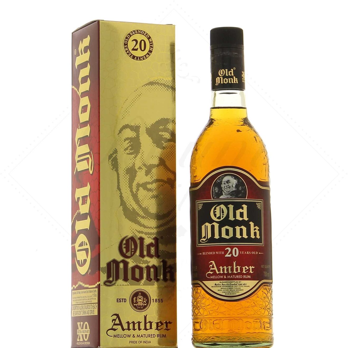 Old Monk Amber 20 years 42.8° - Rum Attitude