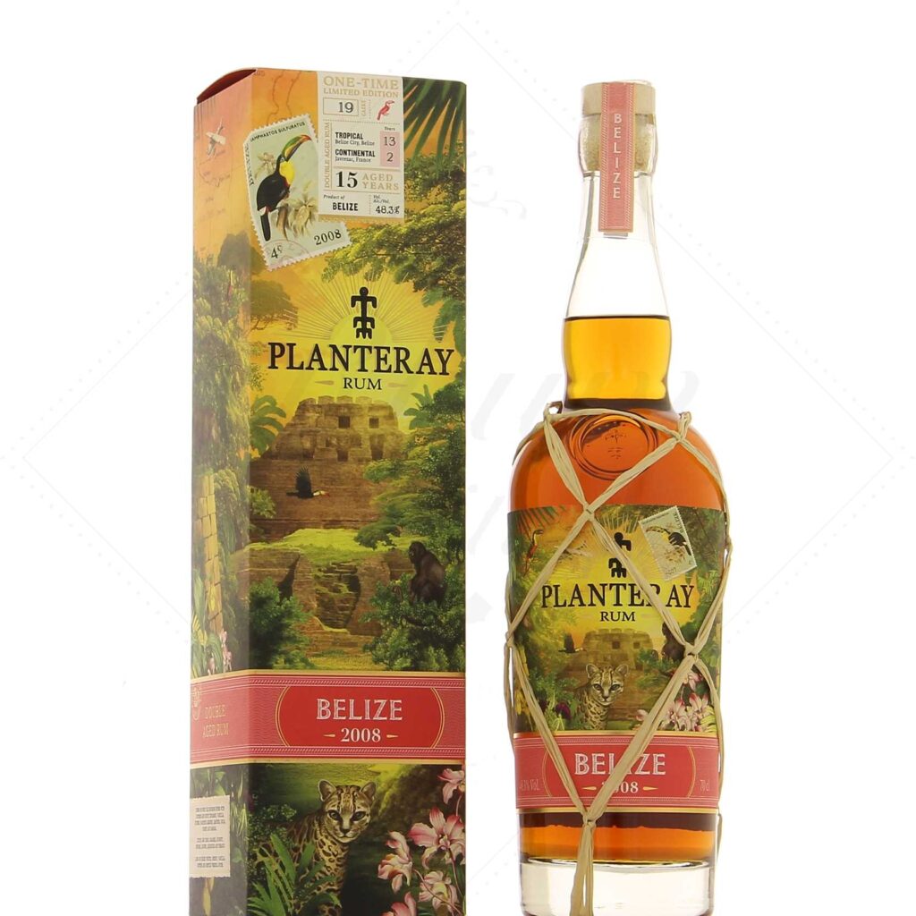 Planteray Rum Belize 2008 48.3° - Rhum Attitude