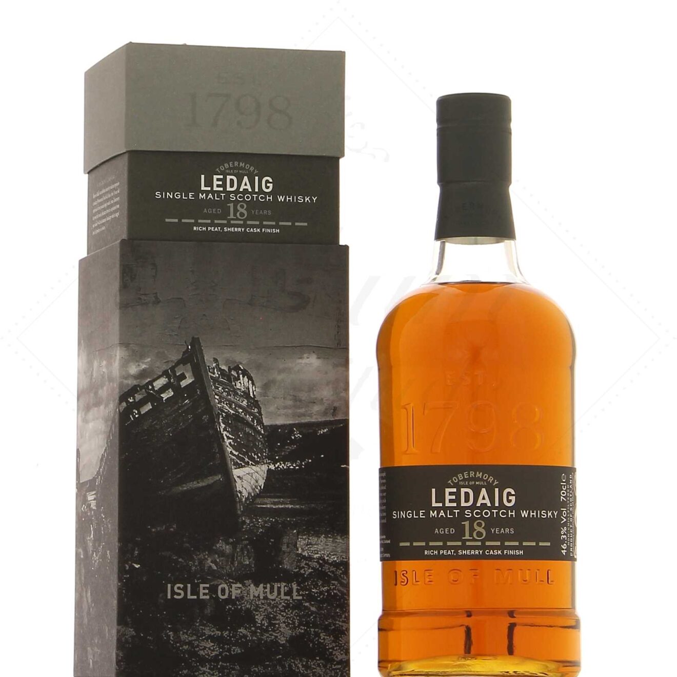 Ledaig 18 ans 46,3° - Rhum Attitude