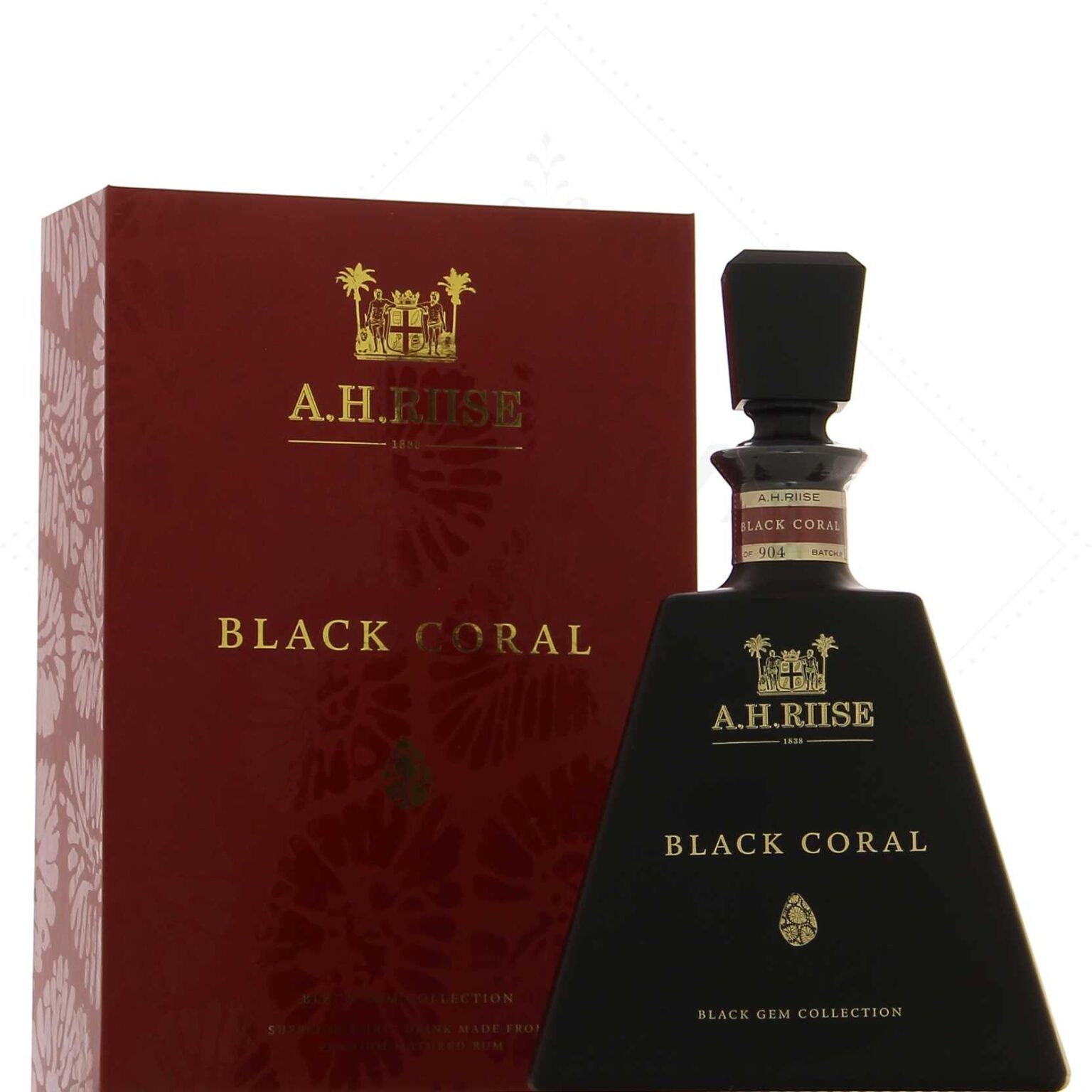 AH Riise Black Coral 45.8° - Rum Attitude