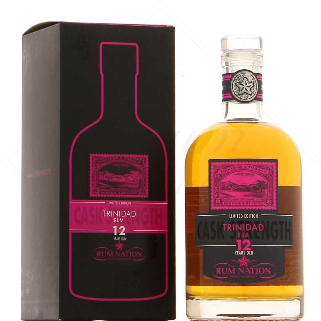 Rum Nation 12 years Trinidad Sherry Finish Cask Strength 53.4° - Rhum ...