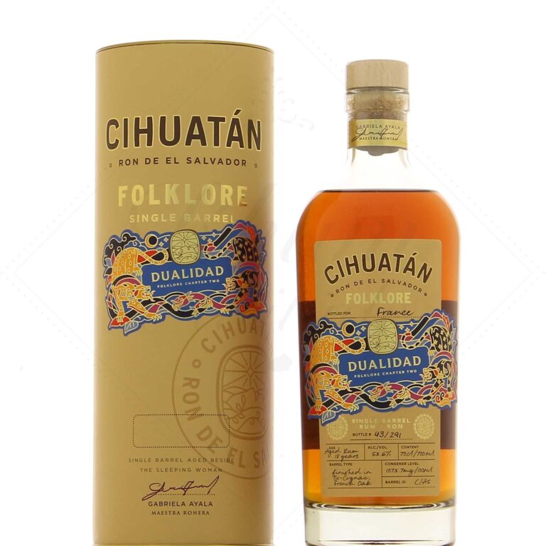 Cihuatán Folklore Dualidad Barrel CA5 53,6° - Rhum Attitude