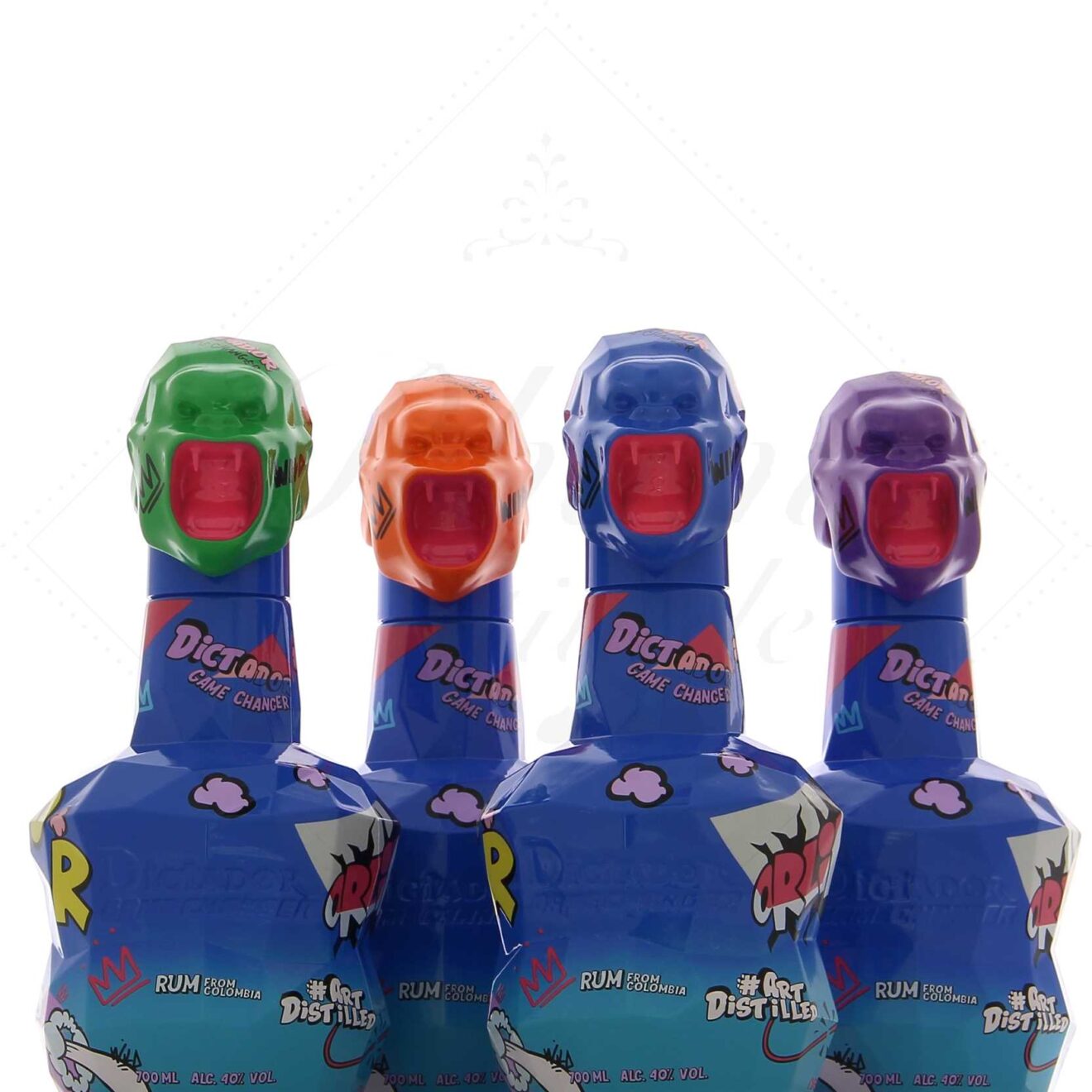 Dictador Game Changer Blue Richard Orlinski 40° - Rhum Attitude