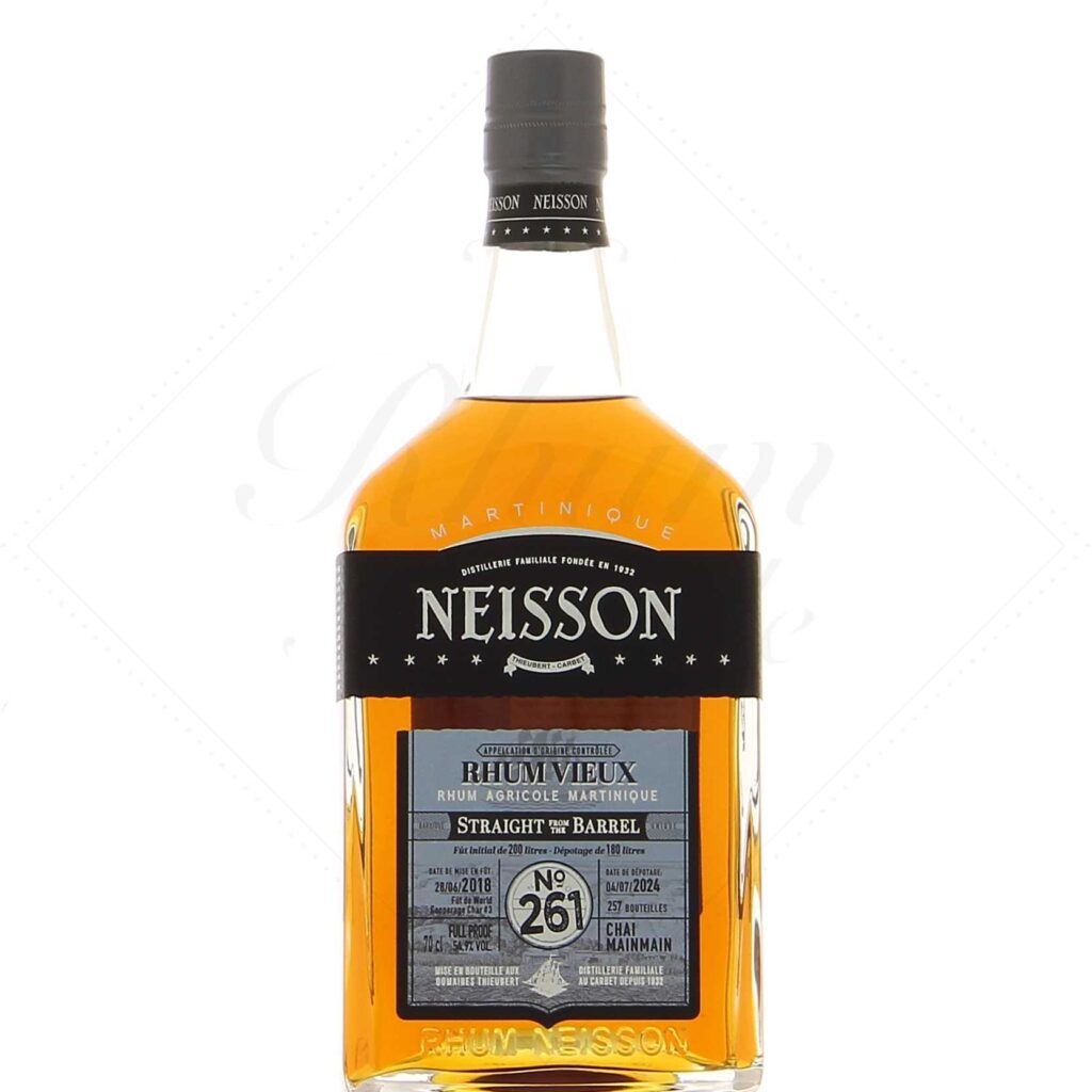 Neisson Straight from the barrel n°261 54,9° - Rhum Attitude
