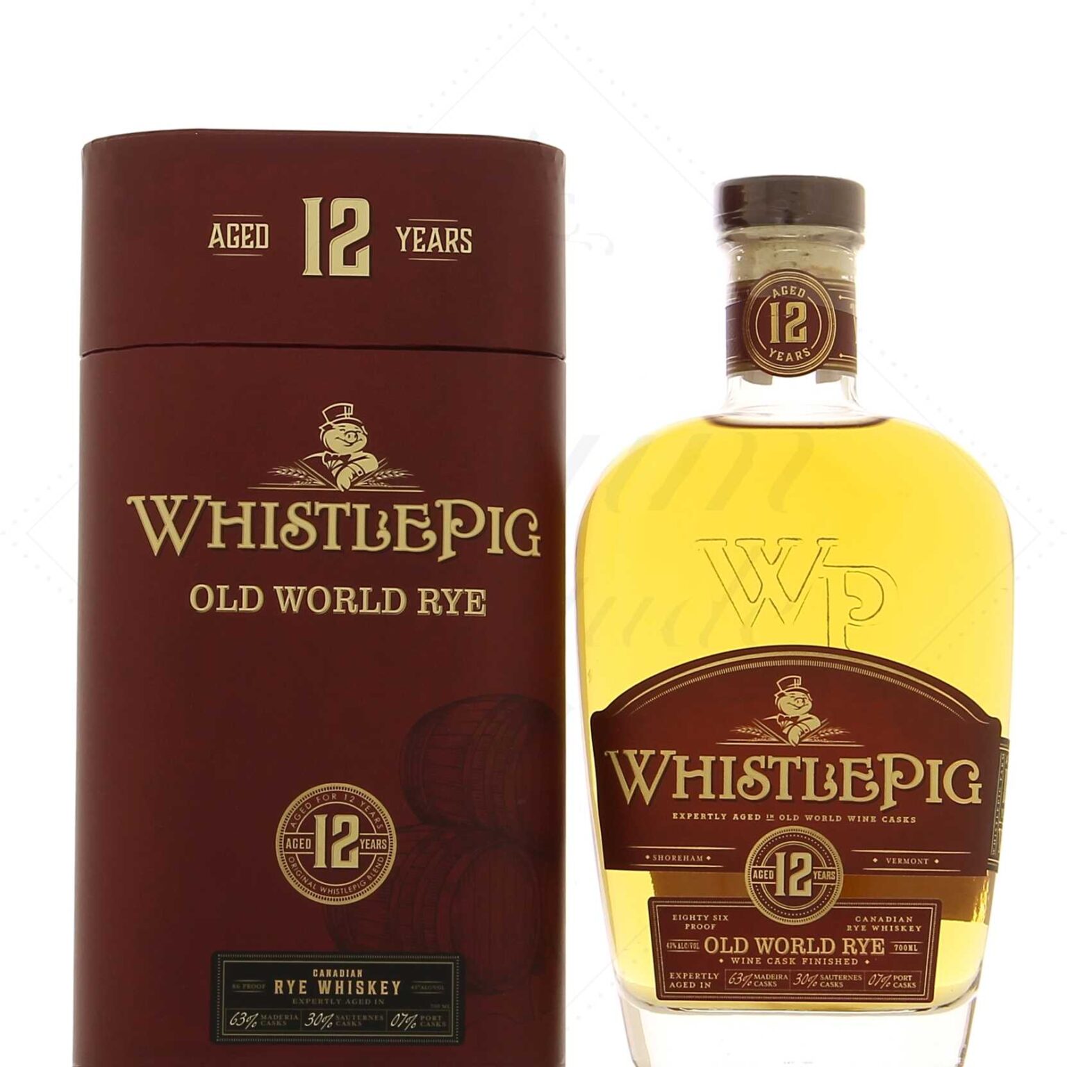 Whistle Pig Old World Rye 12 ans 43° - Rhum Attitude