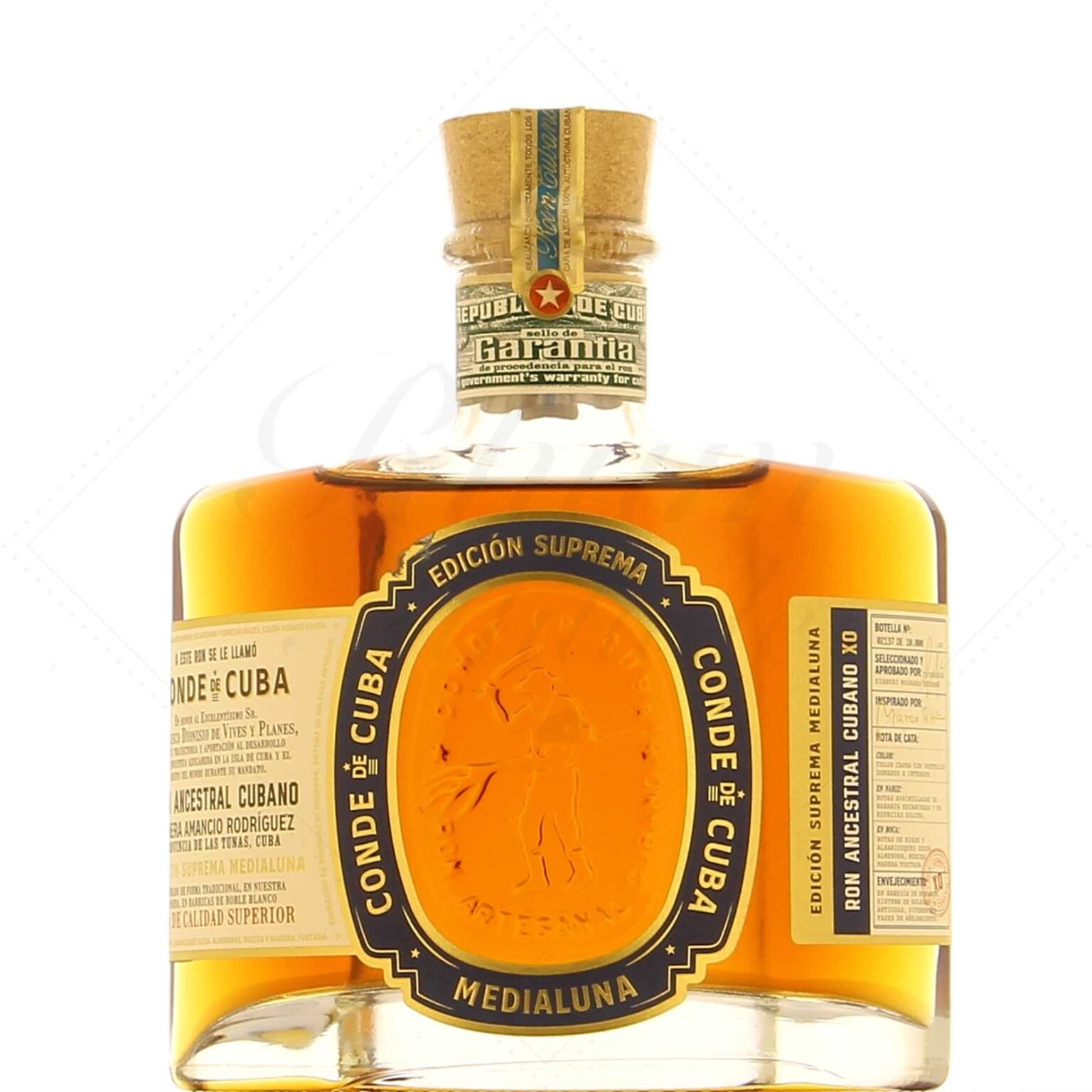 Conde de Cuba Media Luna XO 40° - Rum Attitude