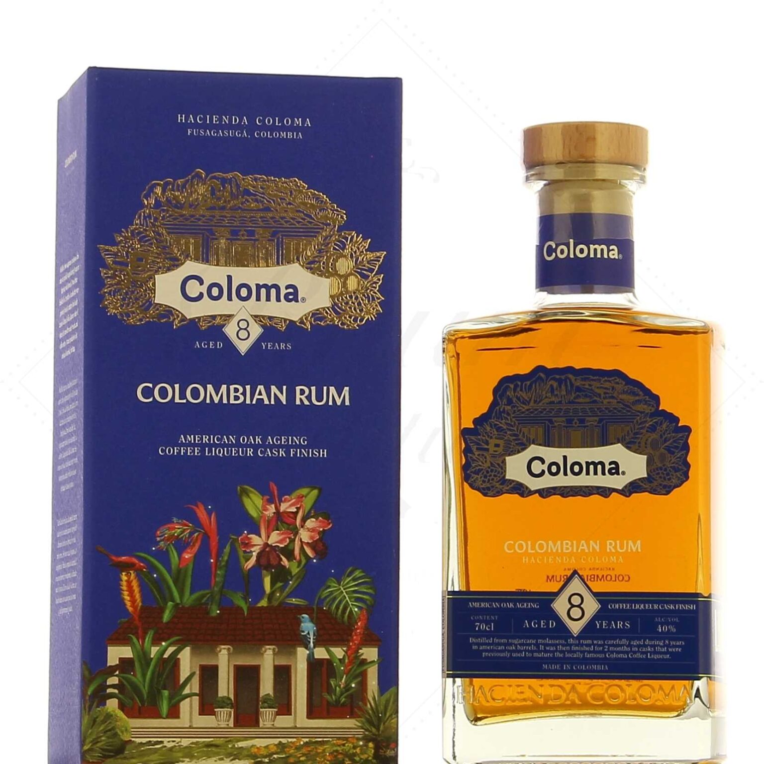 Coloma 8 years Coffee Liqueur Cask Finish 40° - Rhum Attitude