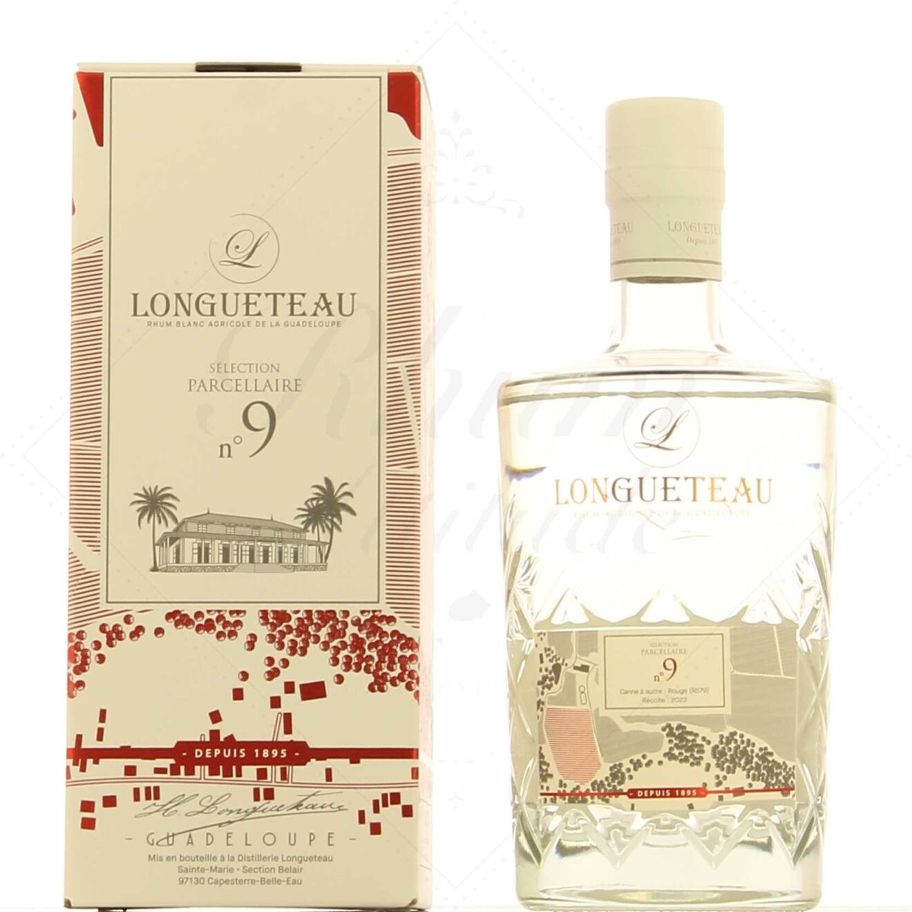 Longueteau sélection parcellaire n°9 Millésime 2023 55° - Rhum Attitude