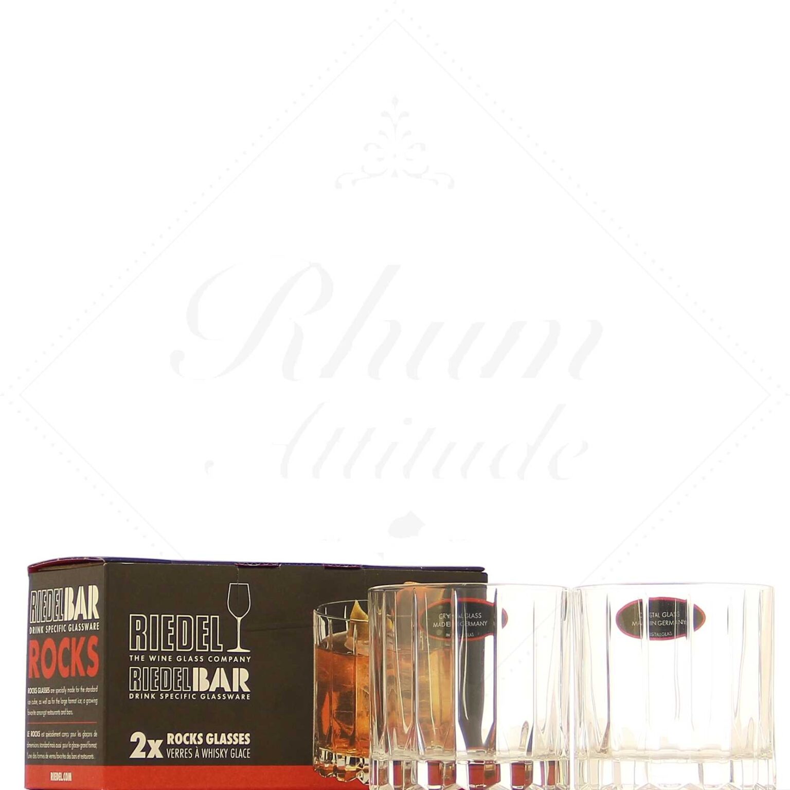 Riedel Set of 2 Rocks Glasses - Rhum Attitude