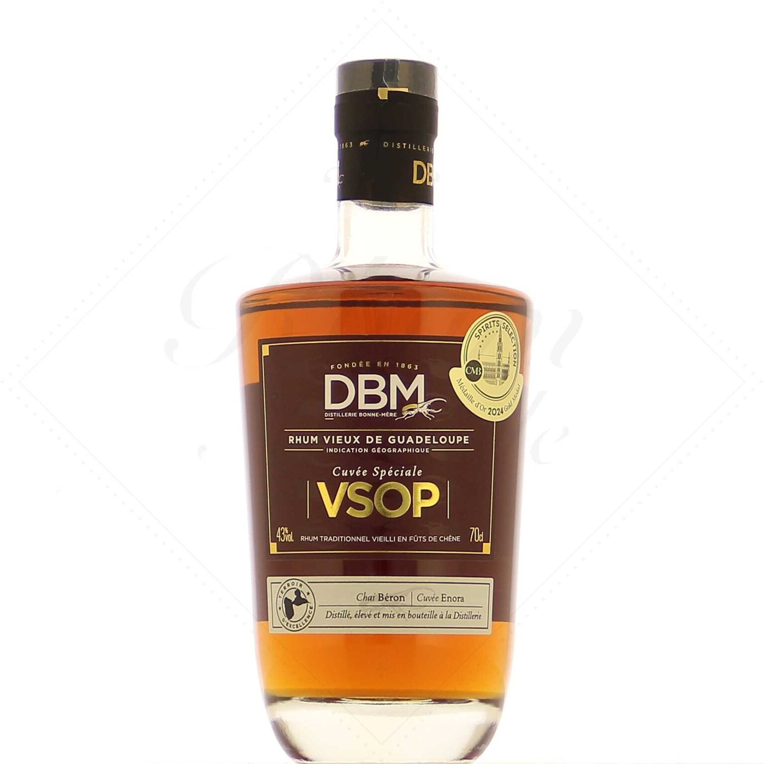 DBM Distillerie Bonne Mère VSOP 43° - Rhum Attitude