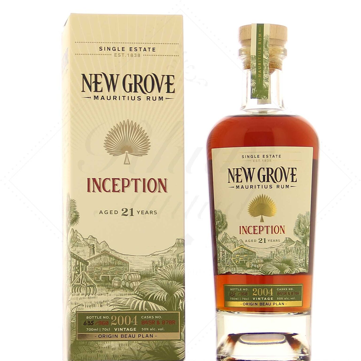 New Grove Inception 50° 21 ans - Rhum Attitude
