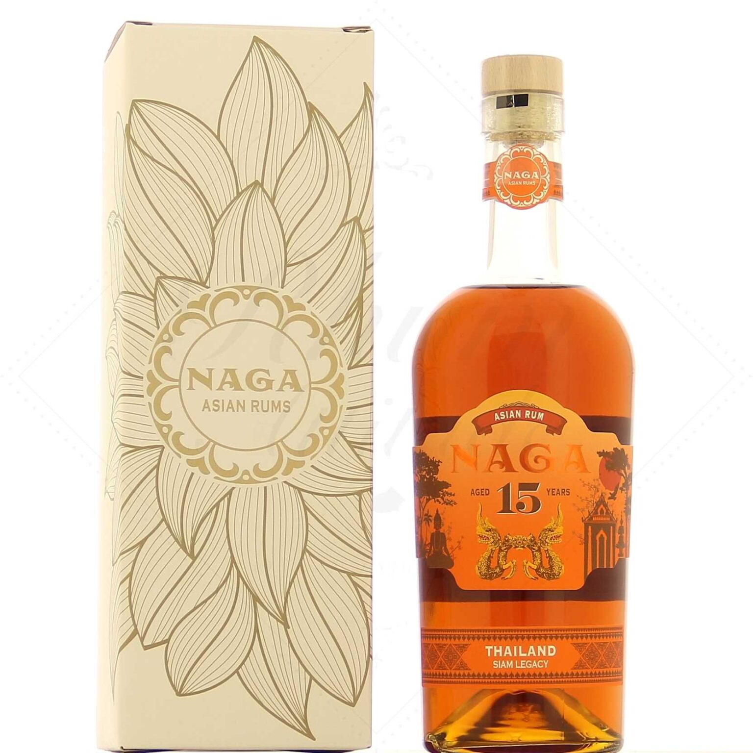 Naga Siam 15 ans 40° - Rhum Attitude