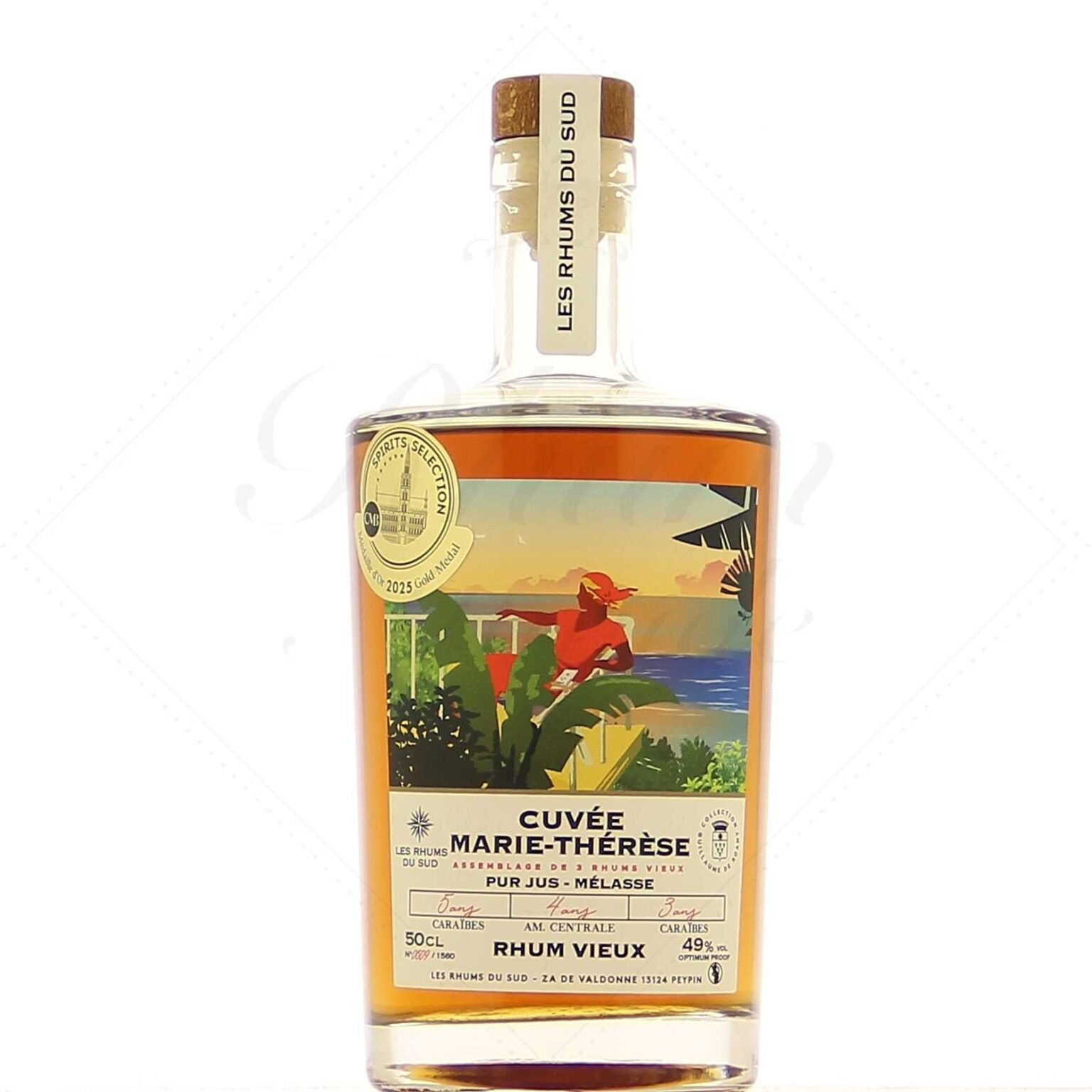 Guillaume de Roany Agricultural Rum Cuvée Marie-Thérèse 49° - Rhum Attitude