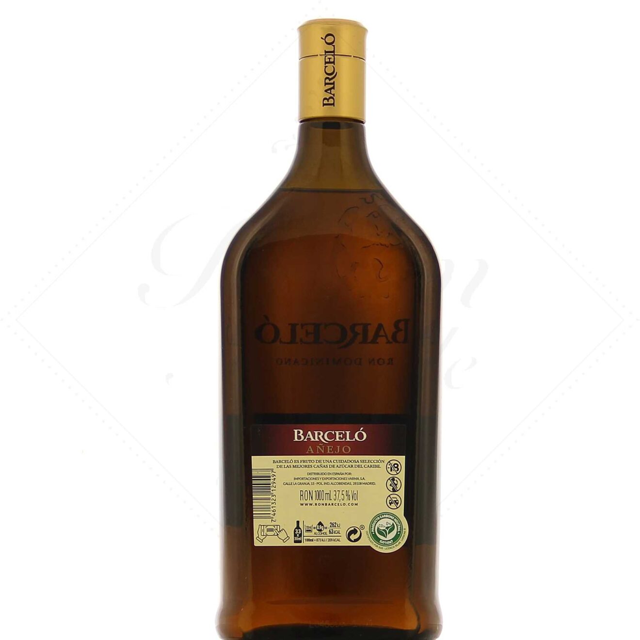 Barcelo Anejo 37,5° 1 litre ! - Rhum Attitude