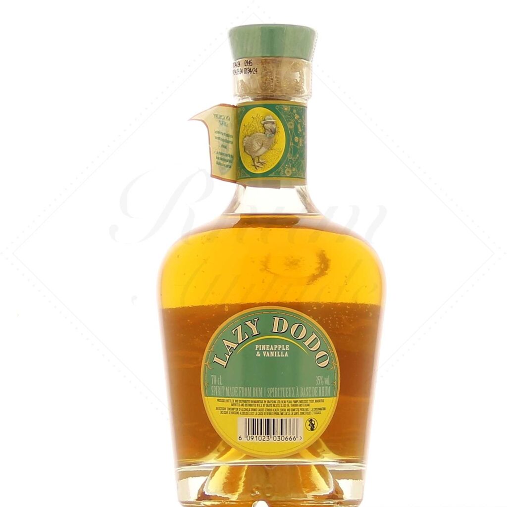 Lazy Dodo Pineapple & Vanilla Rum 35° - Rum Attitude