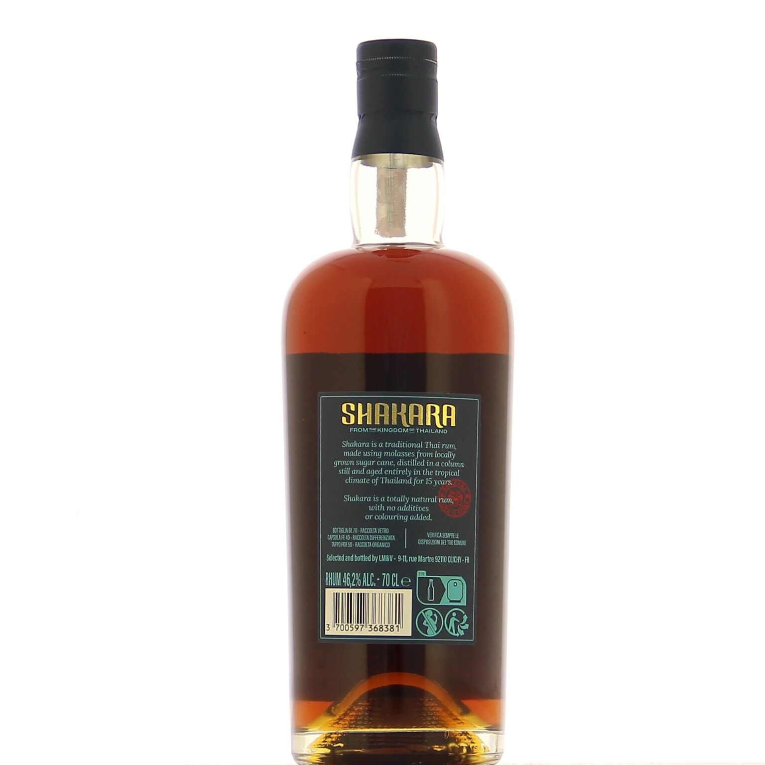 Shakara 15 Year Old 46.2% ABV - Rhum Attitude