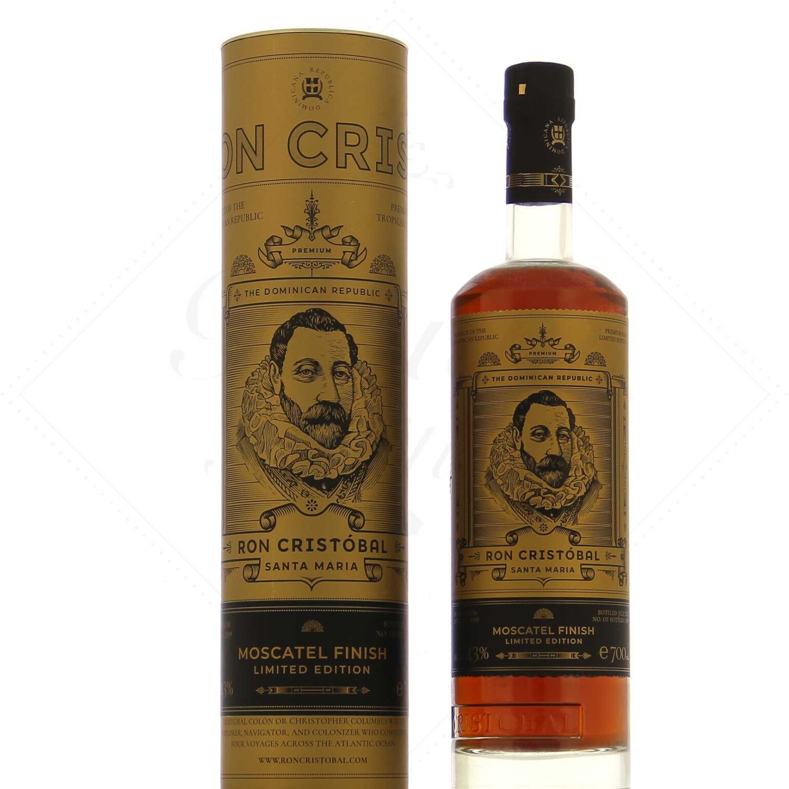 Cristóbal Santa Maria 2023 14 years Moscatel Cask Finish 43° - Rum Attitude