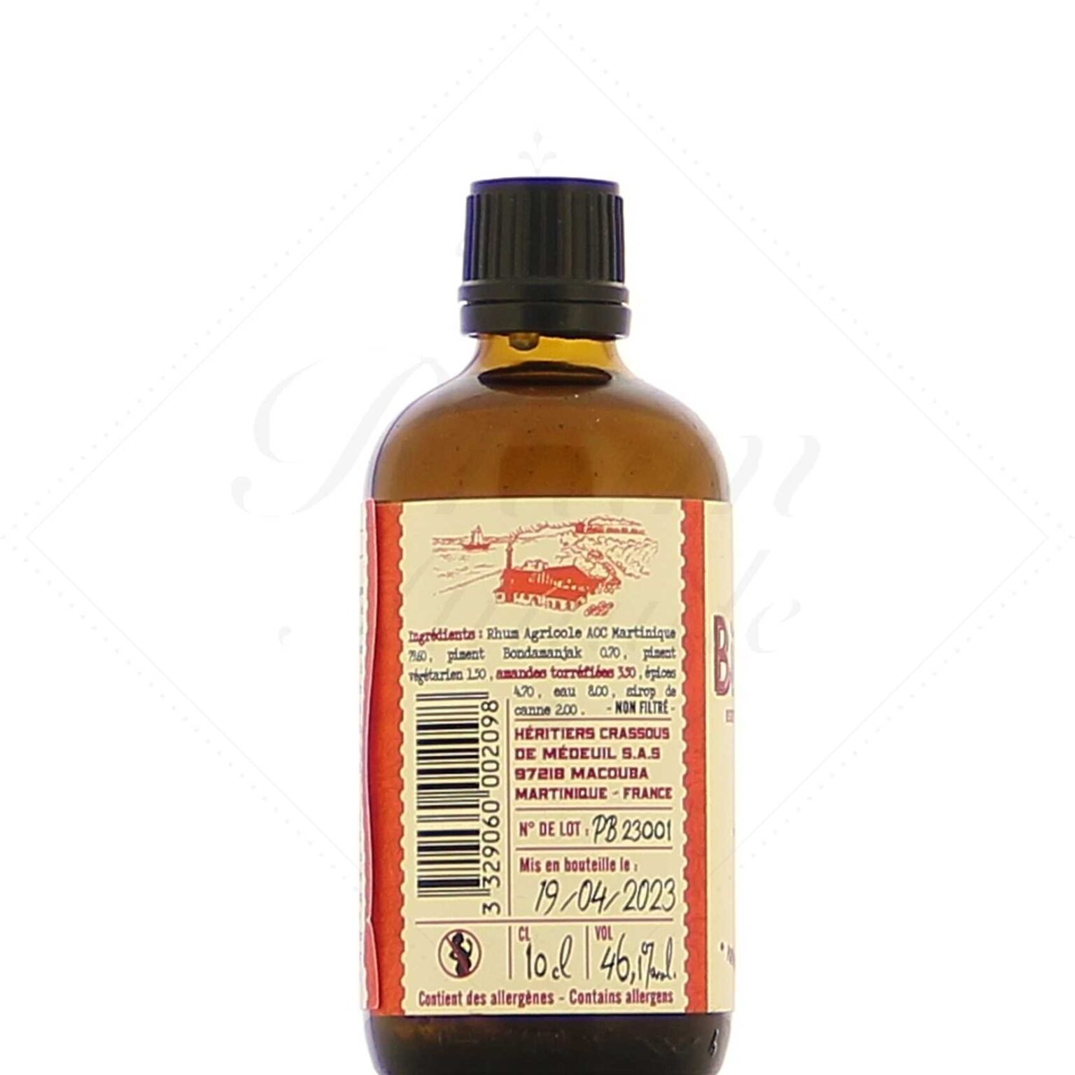 JM Bitters Piment Bondamanjak 46,1° - Rhum Attitude